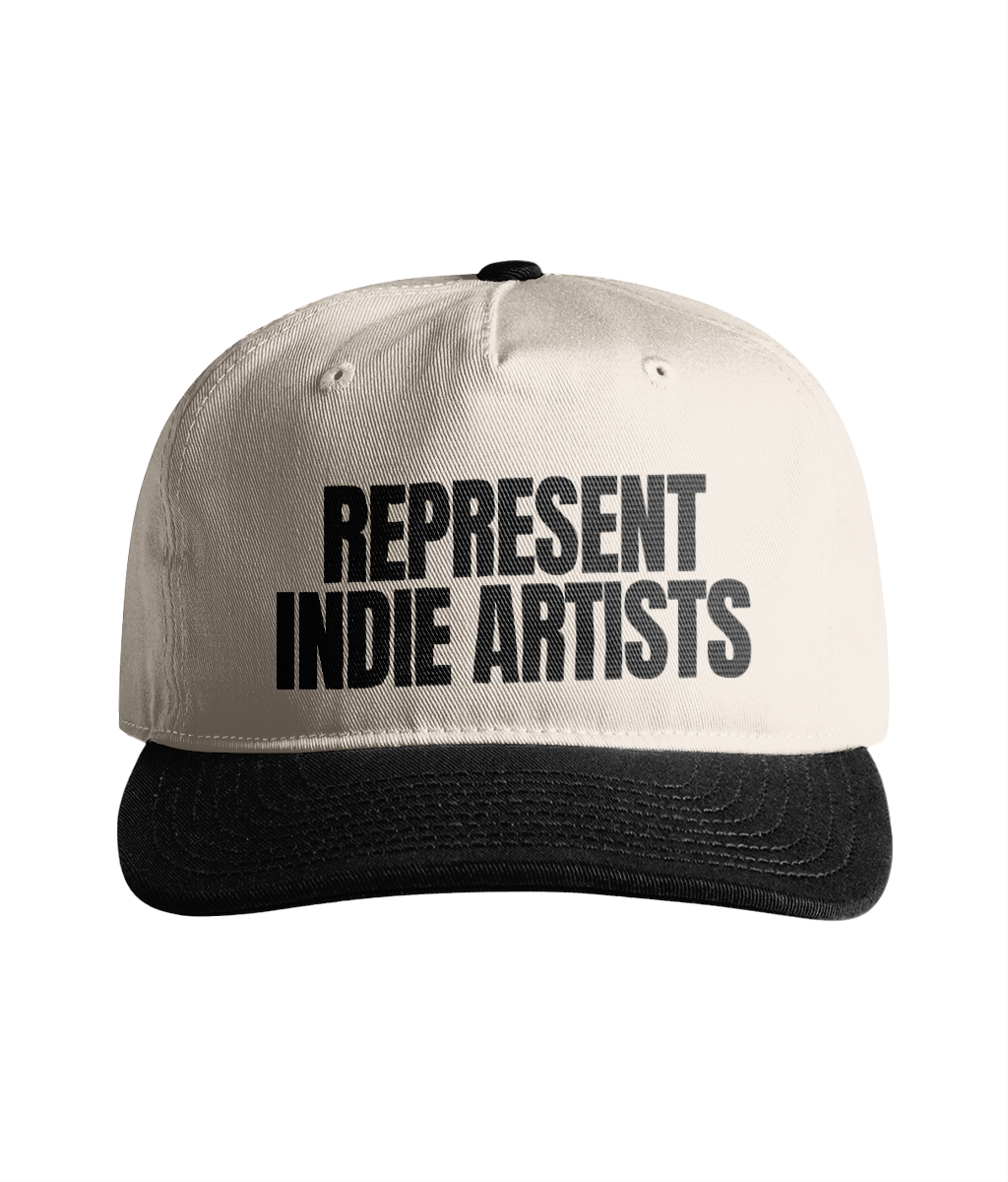 represent indie artists - hat – concept art.